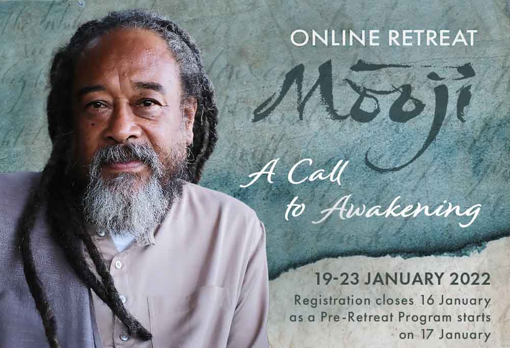 Online Retreat with Mooji ~ 19-23 January